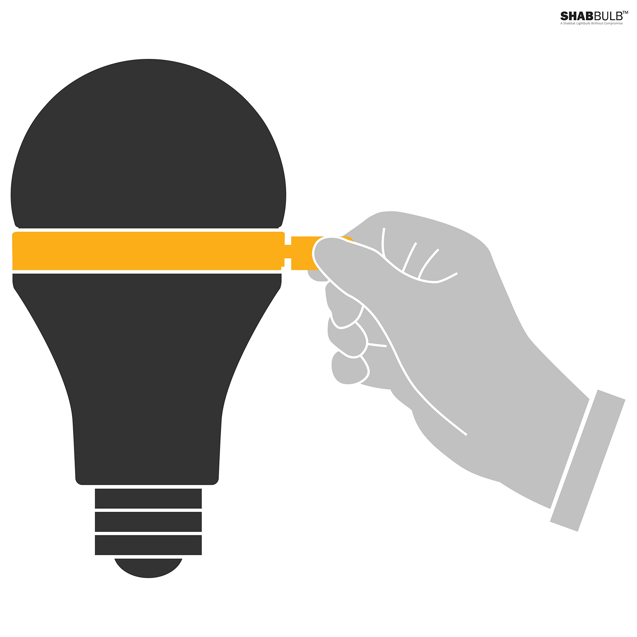 Snapklik.com : Sunlite ShabBulb, Shabbat Permissible LED Light Bulb, 7 Watt