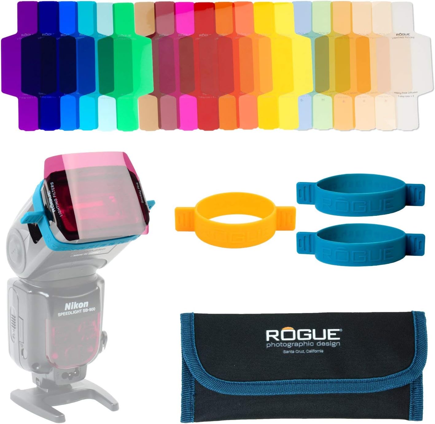 Rogue Gels - Universal Lighting Filter Kit: Amazon.co.uk: Electronics ...