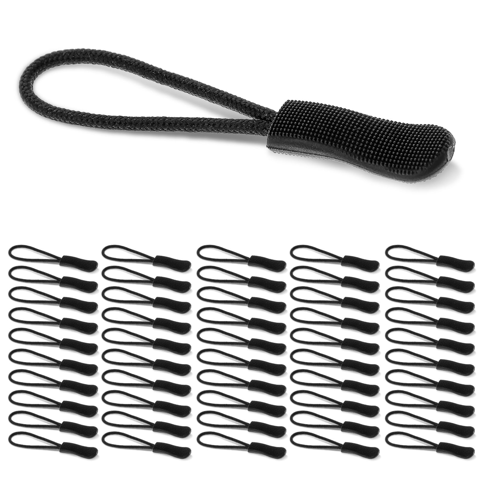 Amazon.com: YUXIANLB 50Pcs Zipper Pulls, Zipper Pulls Replacement ...