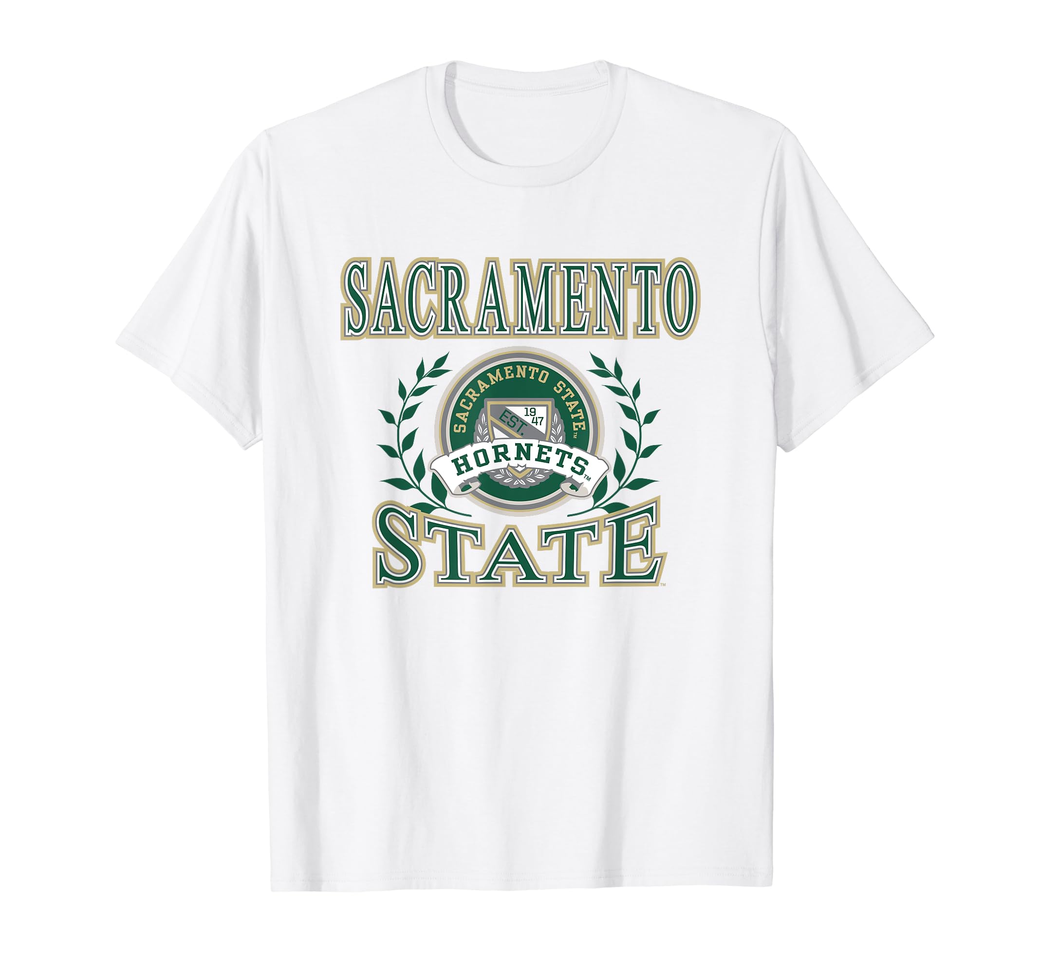 Amazon.com : Sacramento State Hornets Laurels White Officially Licensed ...