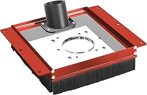 SpeTool Dust Collection Shroud for Slab Flattening Router Sled, 2-1/2 ...