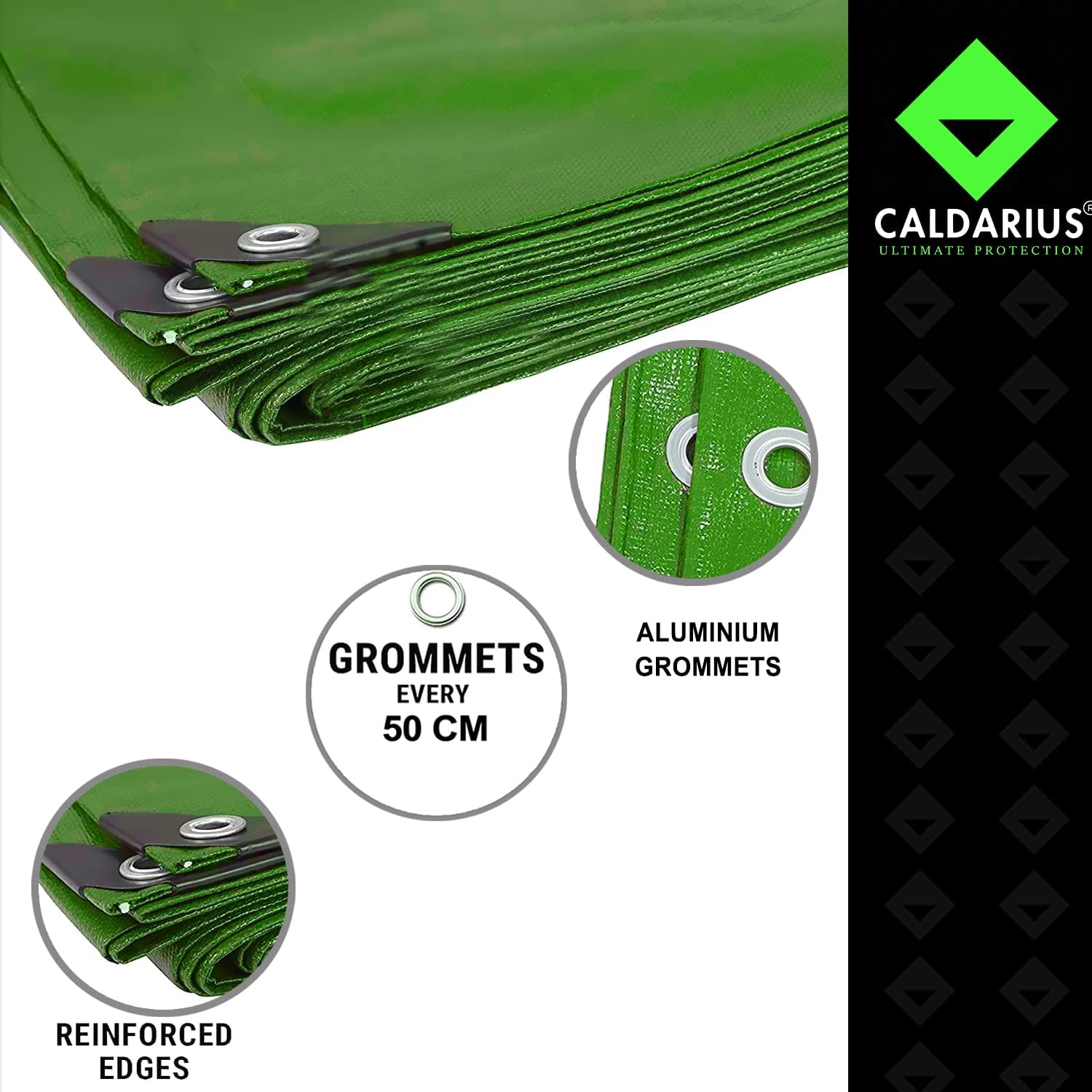 Tarpaulin Heavy Duty Tarp Waterproof Furniture Caravan Cover Sheet ...