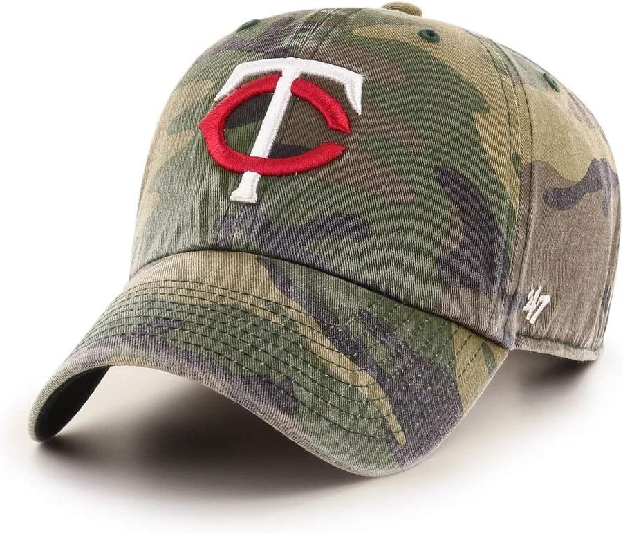 Amazon.com: 47 MLB Camo Clean Up Adjustable Hat, Adult One Size Fits ...