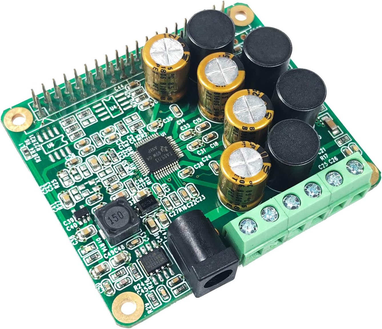 Amazon.co.jp: InnoMaker Raspberry Pi HiFi AMP HAT 25W Class-D Power ...