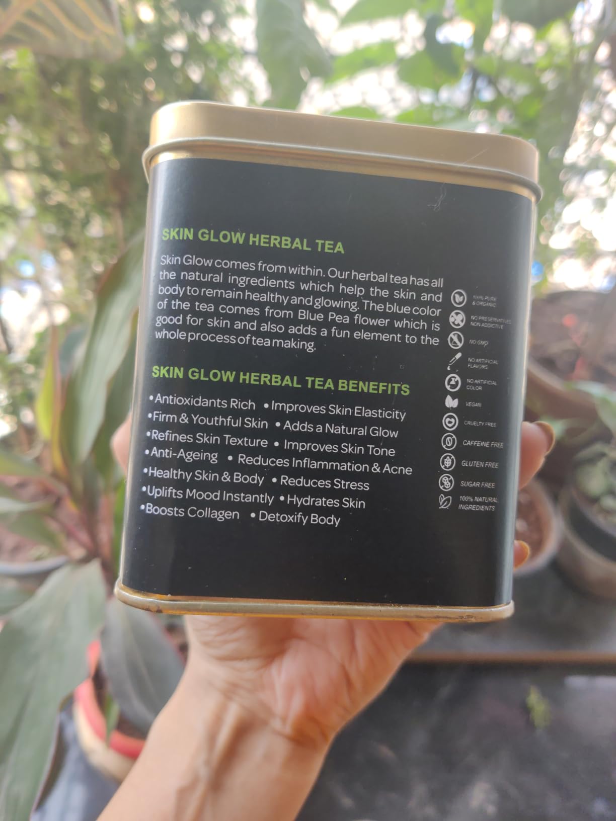 Naturified | Certified By Nature | Skin Glow Herbal Tea | 100% Pure ...