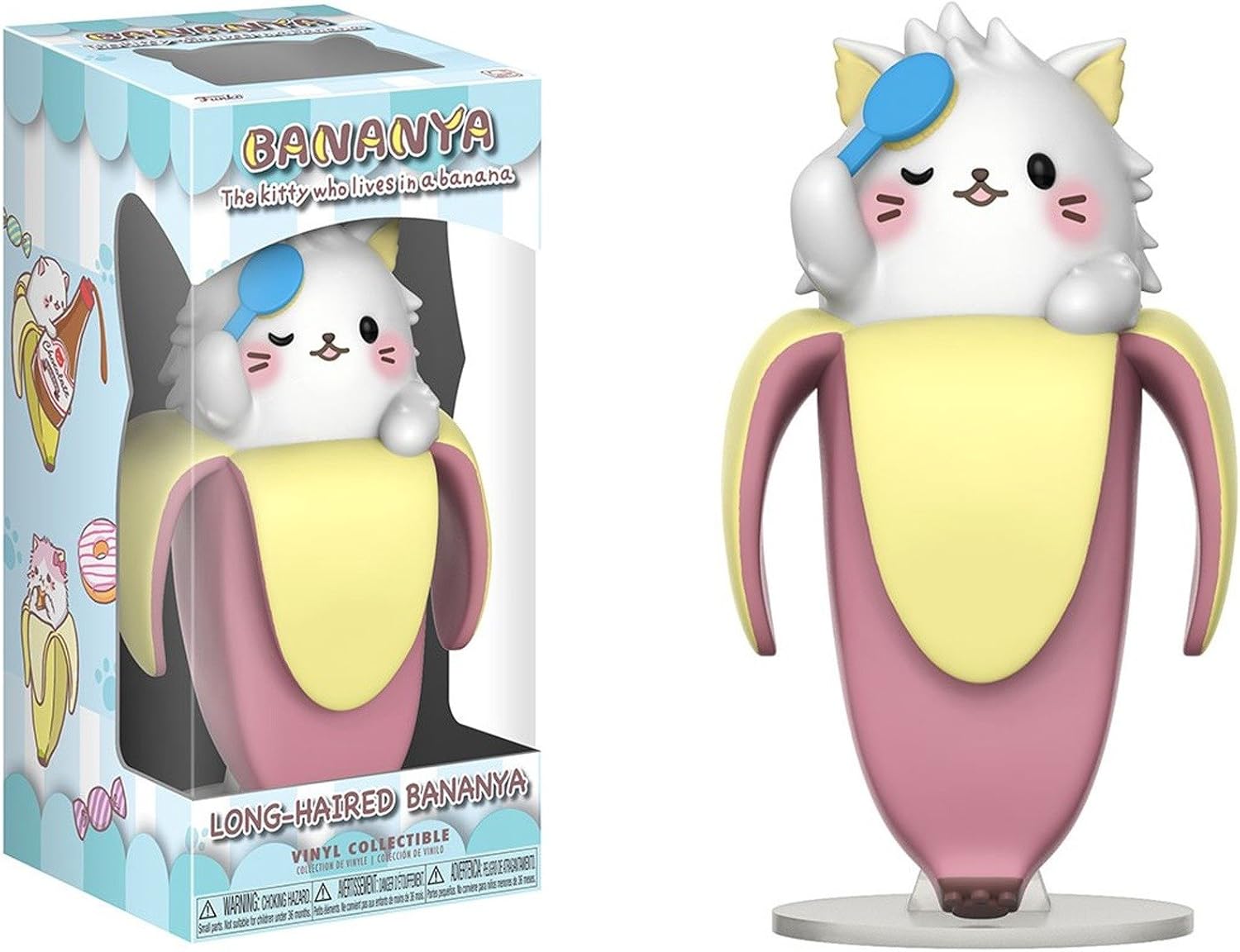 Amazon.com: Funko Vinyl Figure: Bananya Tabby Bananya Collectible ...