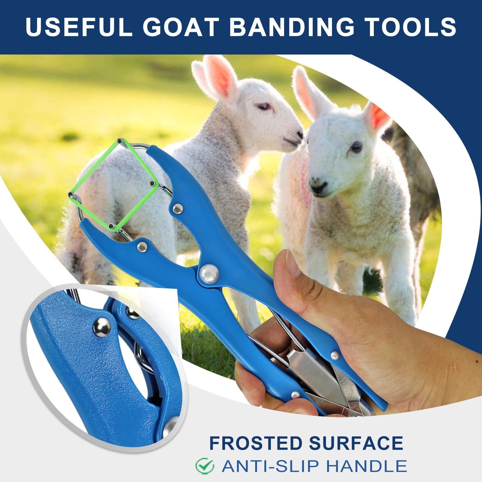 Snapklik.com : VET.PLUS Goat Banding Kit Calves Banding Tool, Expander ...