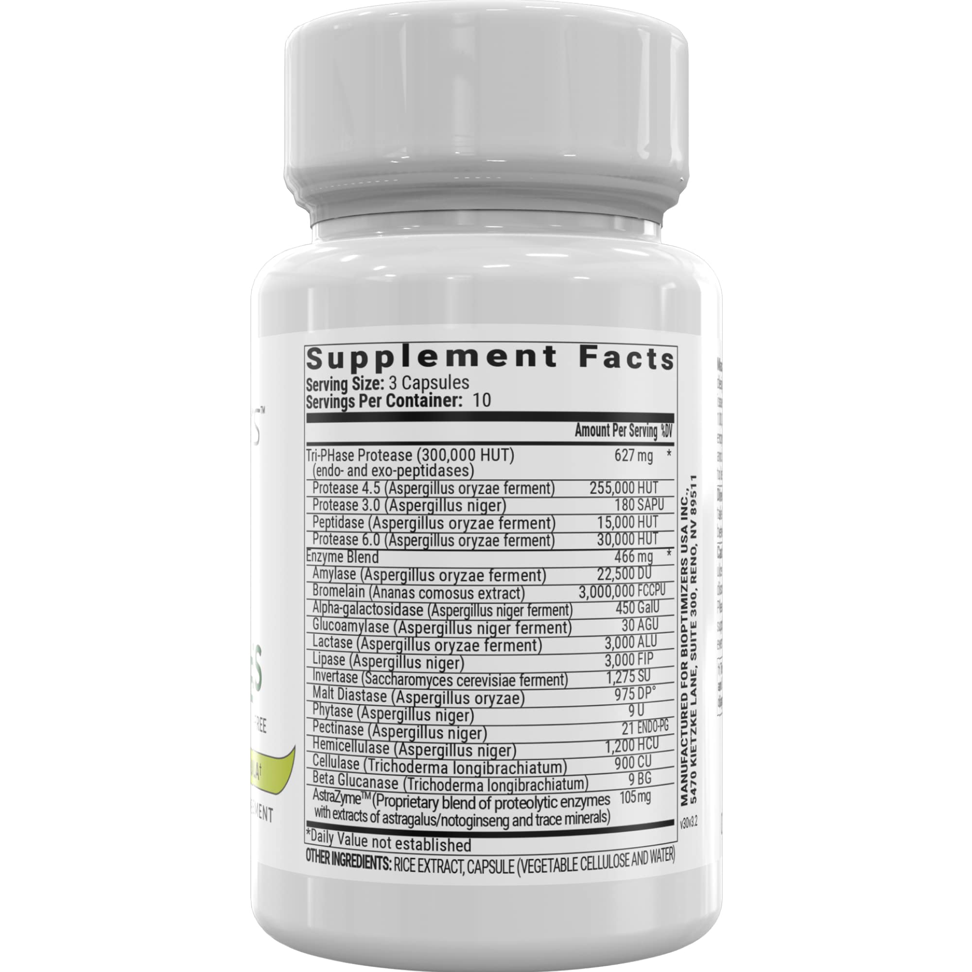 Snapklik.com : BiOptimizers MassZymes - Complete Digestive Enzymes ...