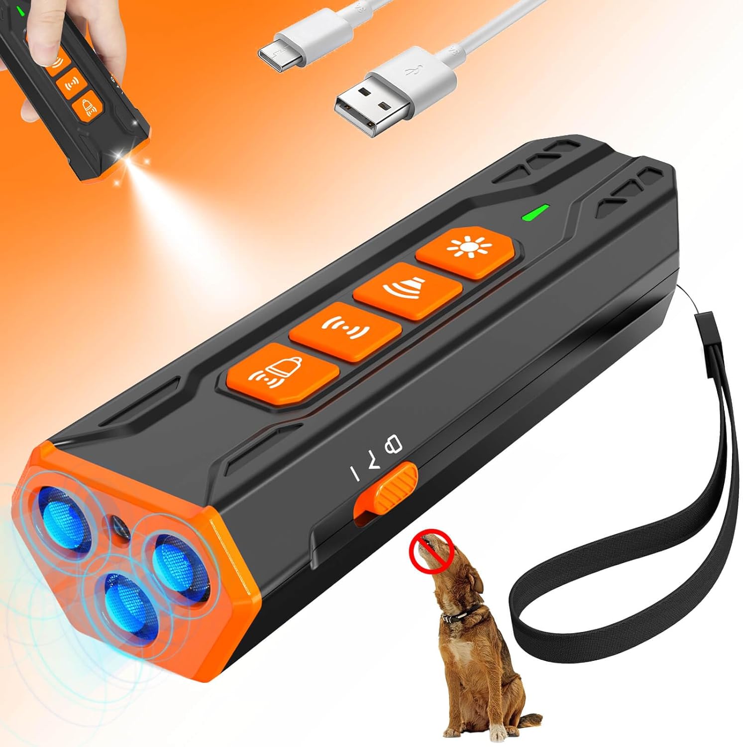 Dog Barking Deterrent Devices,Bark Shield for Dogs,Anti Barking Device ...