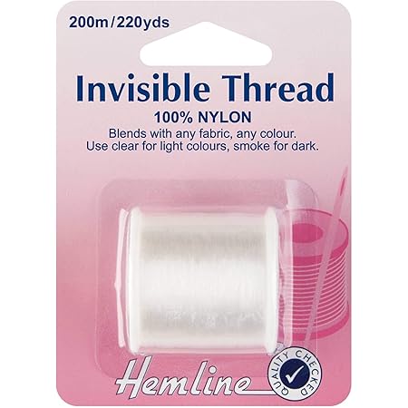 0.15mm Clear Nylon Thread Invisible String Non Stretch Clear Fishing ...