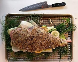 Amazon.com: MAC Knife Professional series 8" Chef's knife w/dimples MTH ...