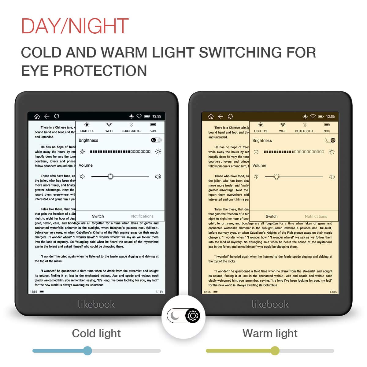 Likebook Mars E-Reader, 7.8" Touch Screen, 300PPI, 8-Core Processor ...