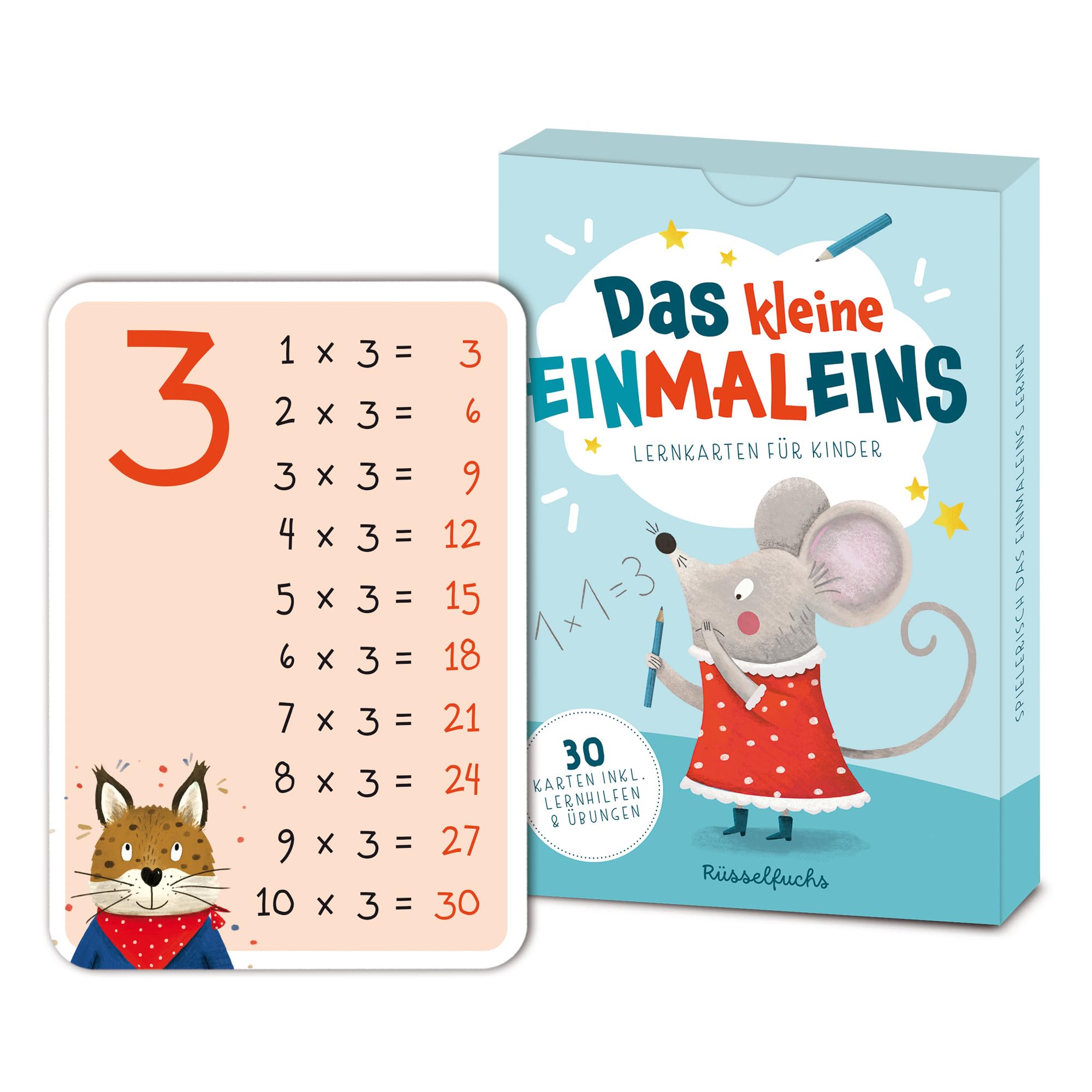 Das Kleine Einmaleins mit Zahlenreihen 1-10 - Mal-Rechnen für ...
