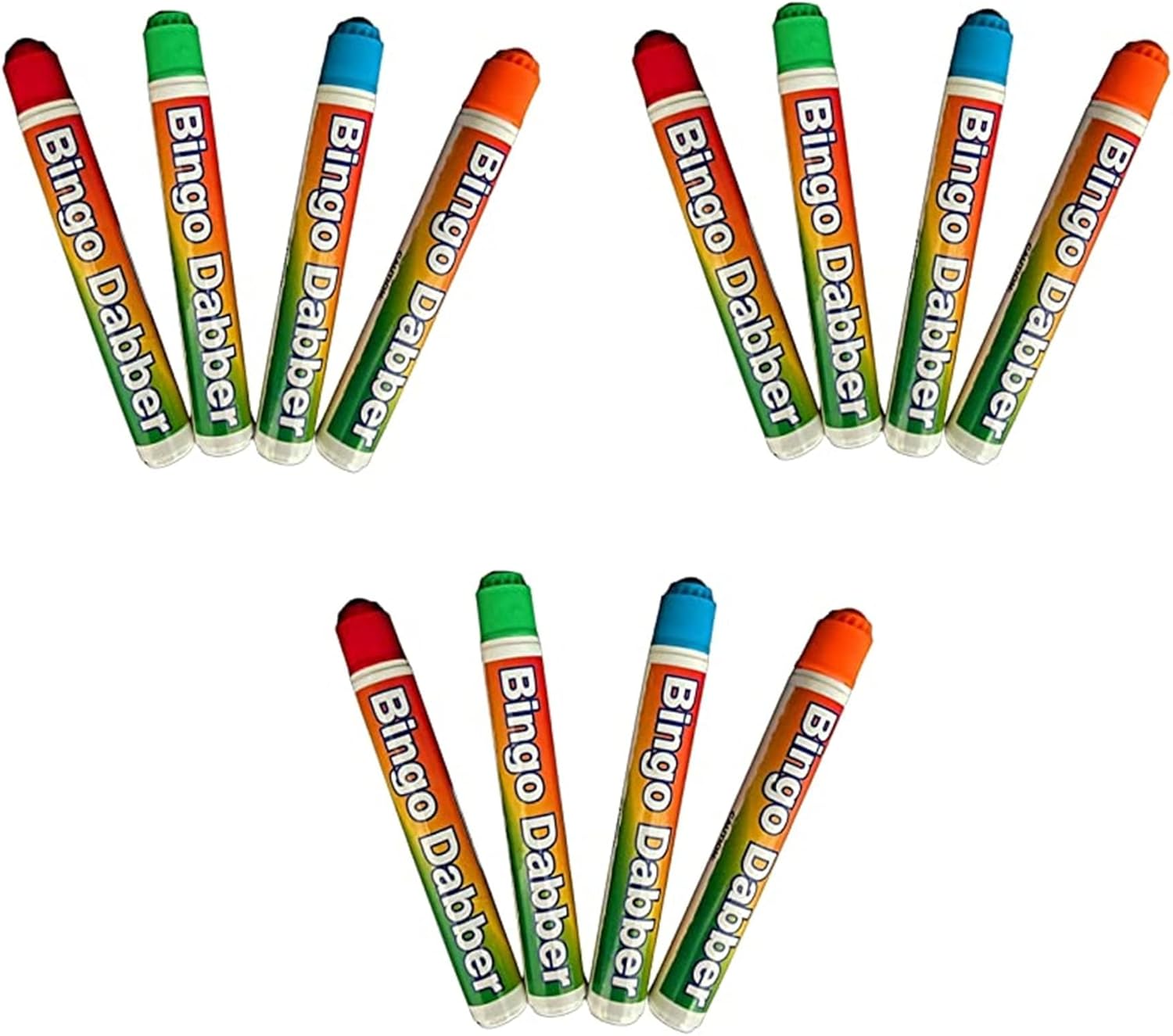 PEBBLE HUG Multi-Coloured Bingo Dabber, Bingo Dauber, Multicolour Bingo ...