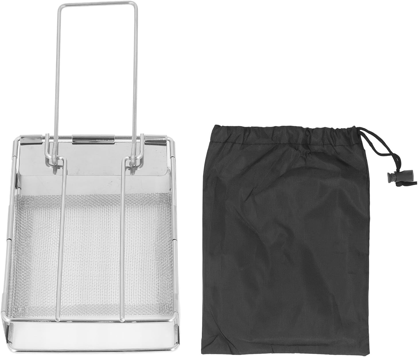 Amazon.com: Stainless Steel Toaster, Collapsible, Hand-Held Folding ...