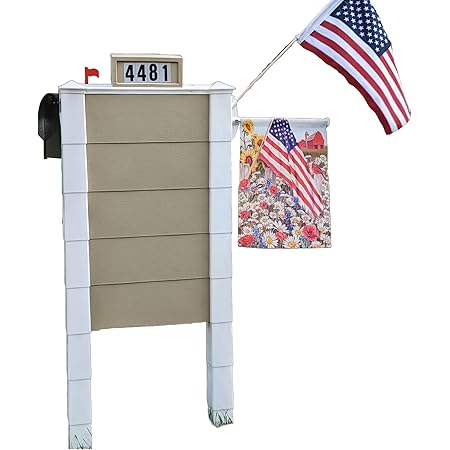 Amazon.com: Custom Design Products Mailbox Protector - Pre-Assembled ...