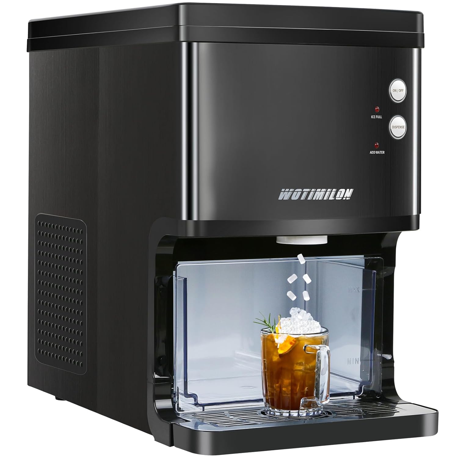 Amazon.com: Nugget Ice Maker Countertop, Pebble Ice Maker Machine ...