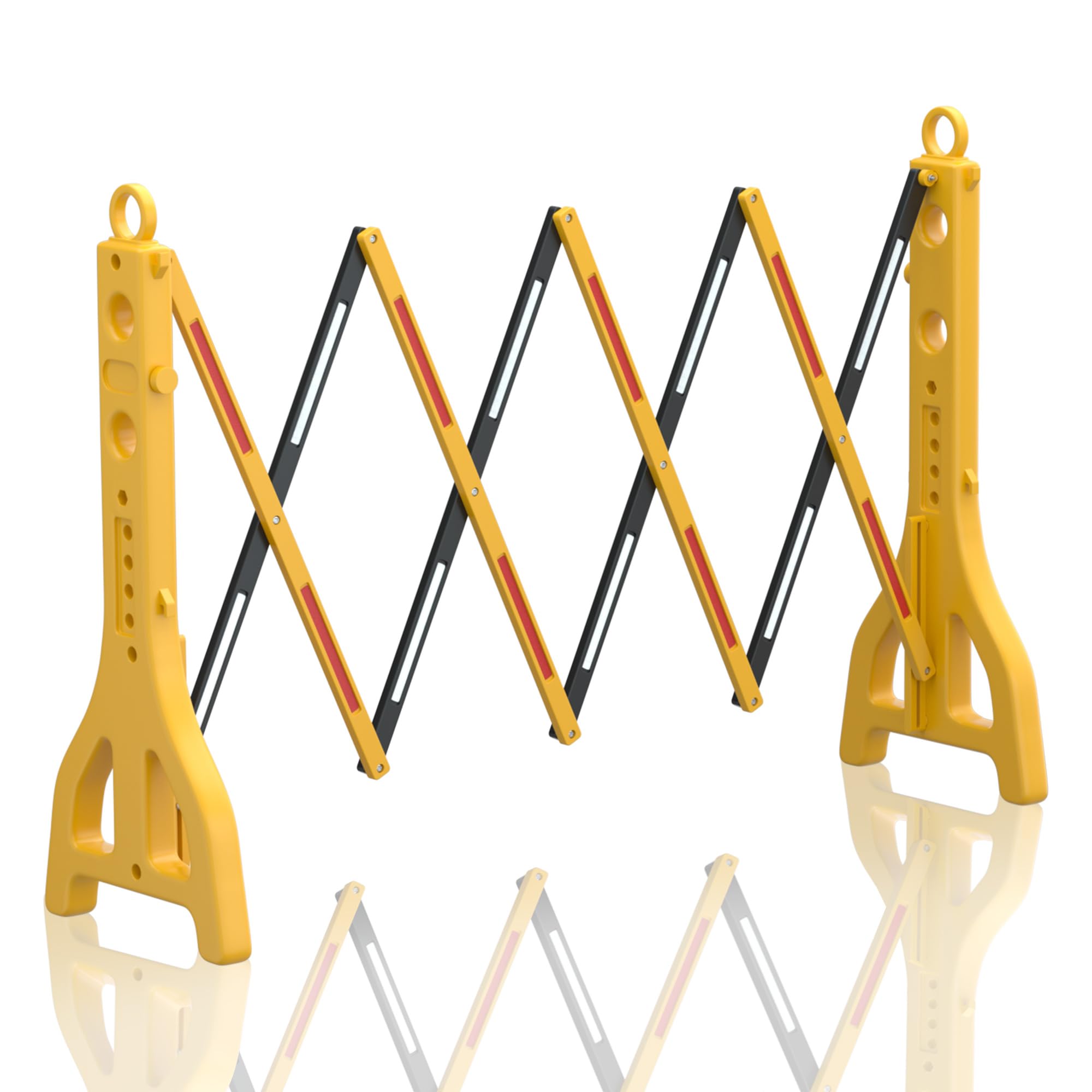 Snapklik.com : Expandable 8.46ft Safety Barricade,Retractable Security ...