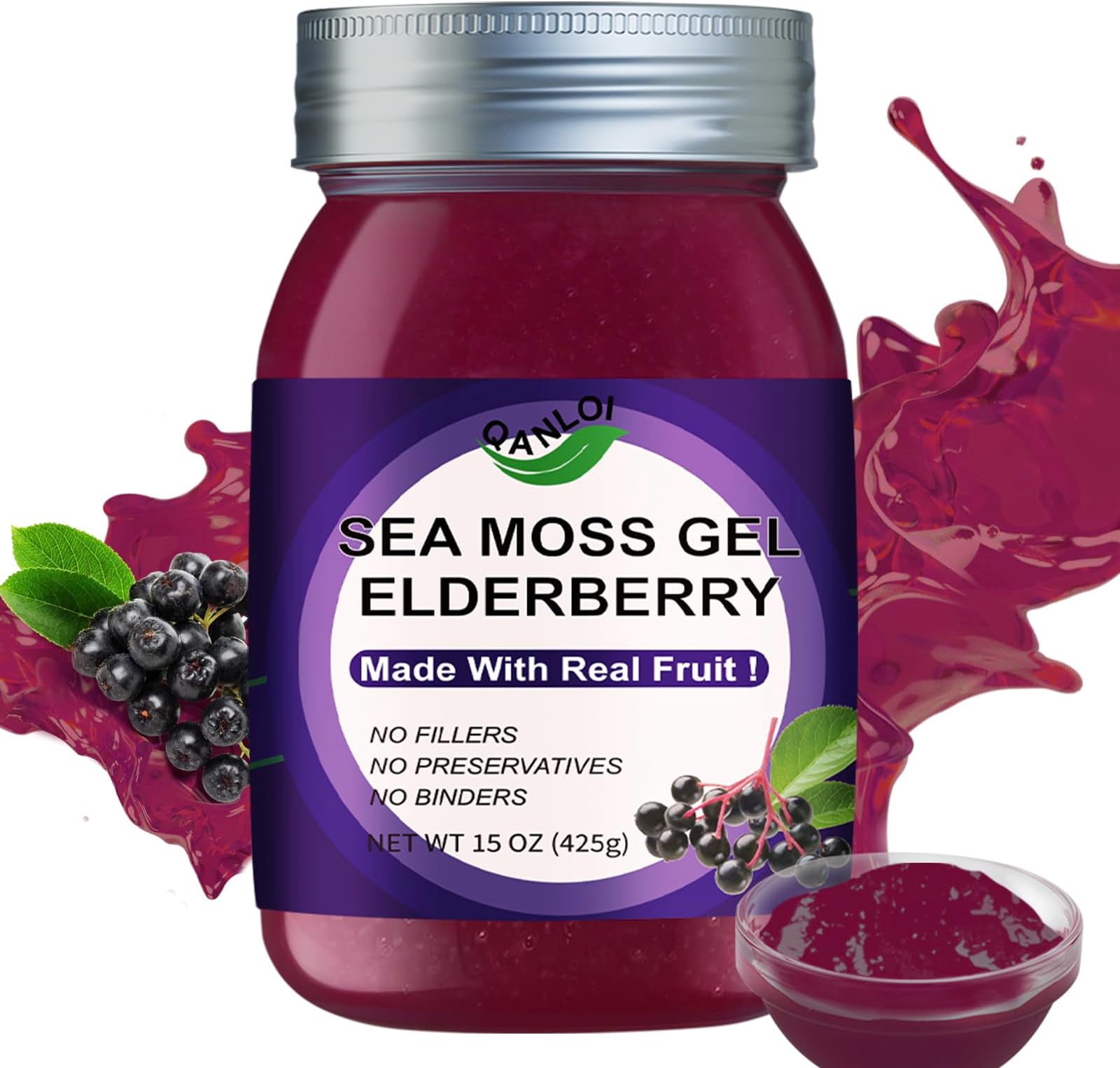 Amazon.com : (18 OZ) Irish Sea Moss Gel Organic Raw Vegan Mango ...