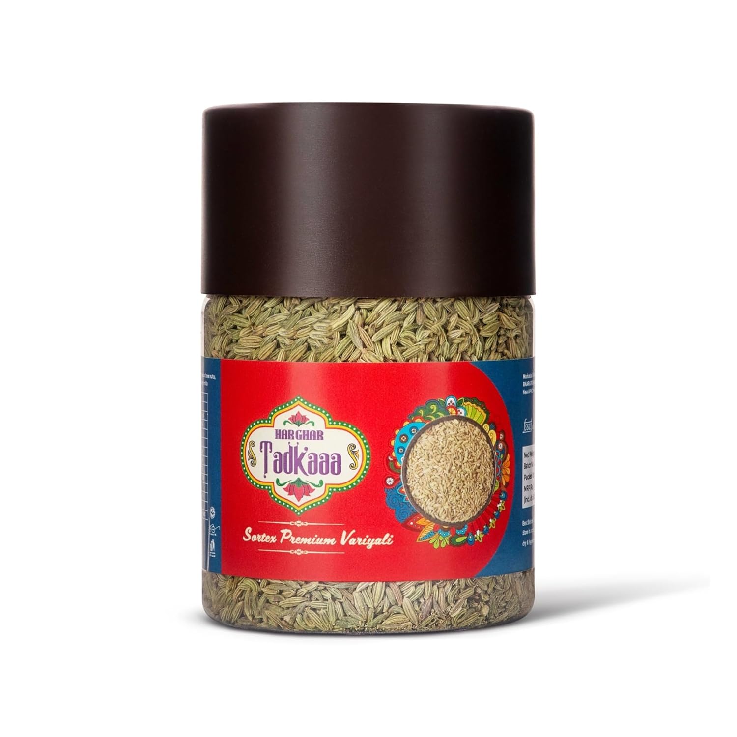 Har Ghar Tadkaaa Premium Fennel Seeds | Double Sortex Variyali 200gms ...