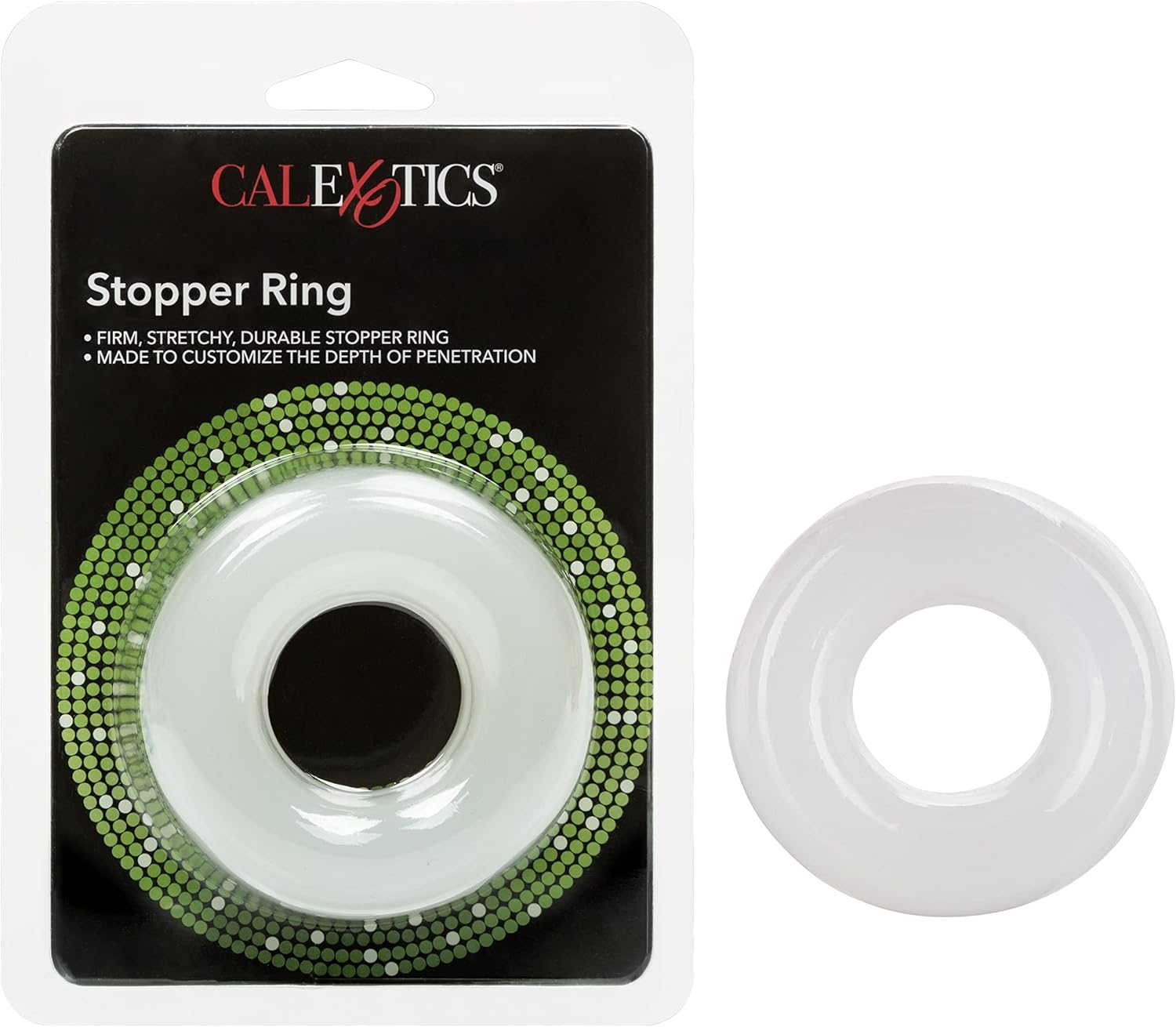 Amazon.com: CalExotics Stopper Ring Male Penis Comfort Penetration ...