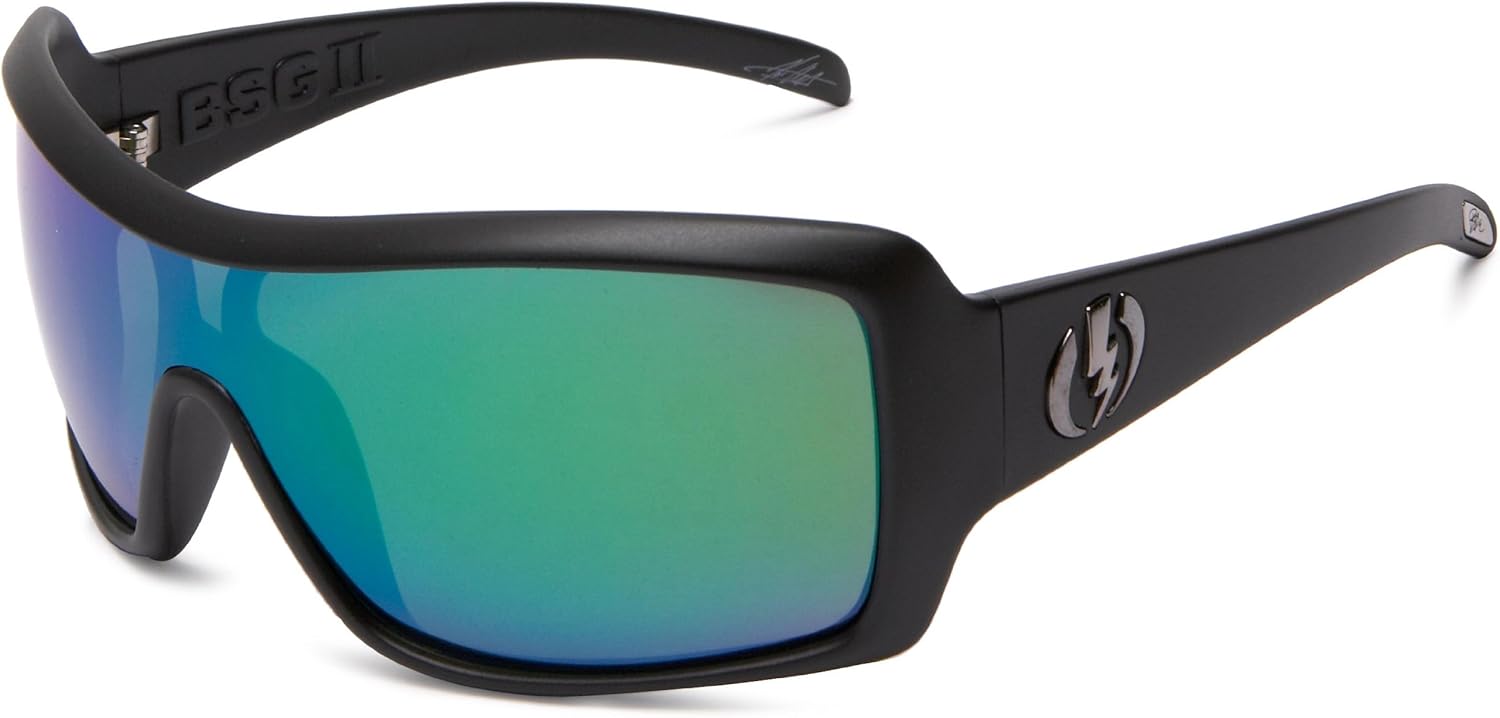 Amazon.com: Electric BSG II Sunglasses, Matte Black Frame/Grey with ...