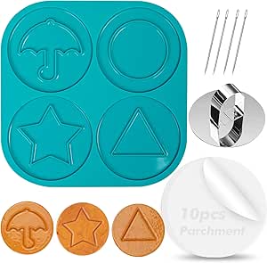 Amazon.com: Webake Dalgona Squid Sugar Candy Game Making Kit, Silicone ...
