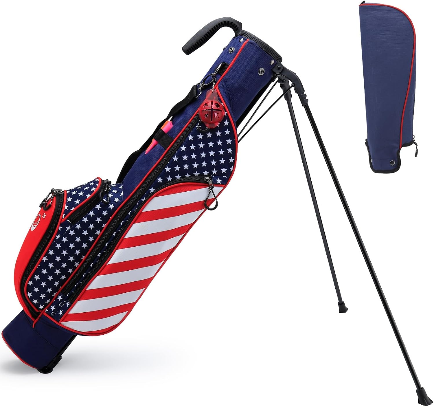 Amazon.com : Golf Lightweight Stand Carry Bag PRO with Adjustable ...