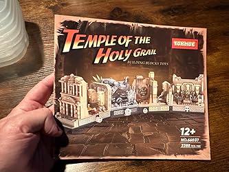Amazon.com: Temple Building Set Ideal for Adult, 5-in-1 Construction ...