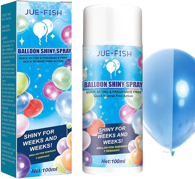 Amazon.com: Skoulazeo Balloon Spray Shine Spray for Balloons 100ml ...