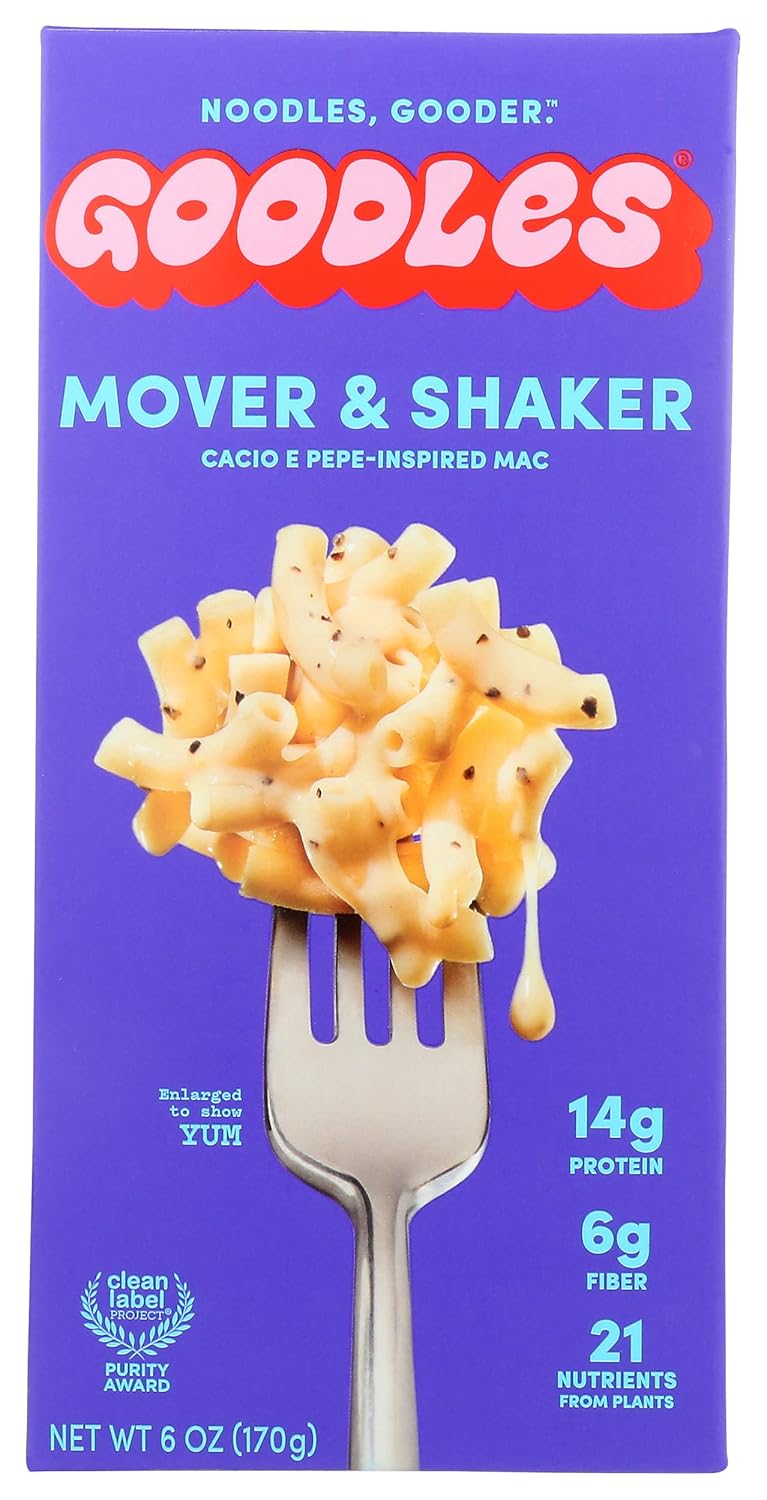 Amazon.com : Goodles Mover and Shaker Cacio e Pepe Inspired Mac n ...