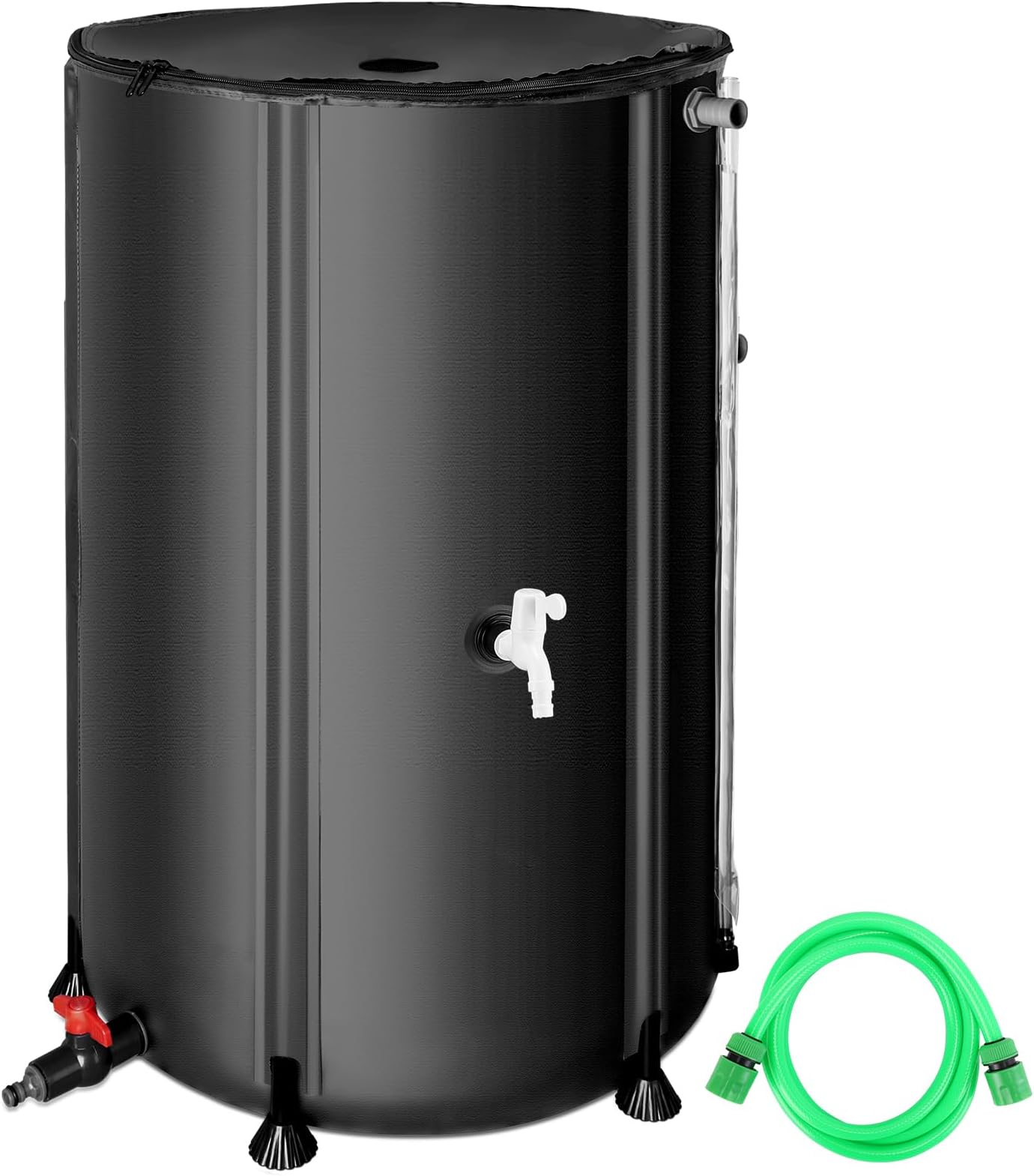 Amazon.com: VEVOR 100 Gallon Collapsible Rain Barrel, Portable ...