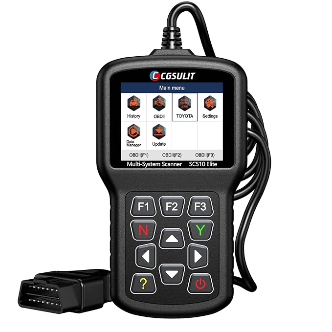 OBD2 Scanner, All System Diagnostic Scan Tool for Toyota Lexus Scion ...