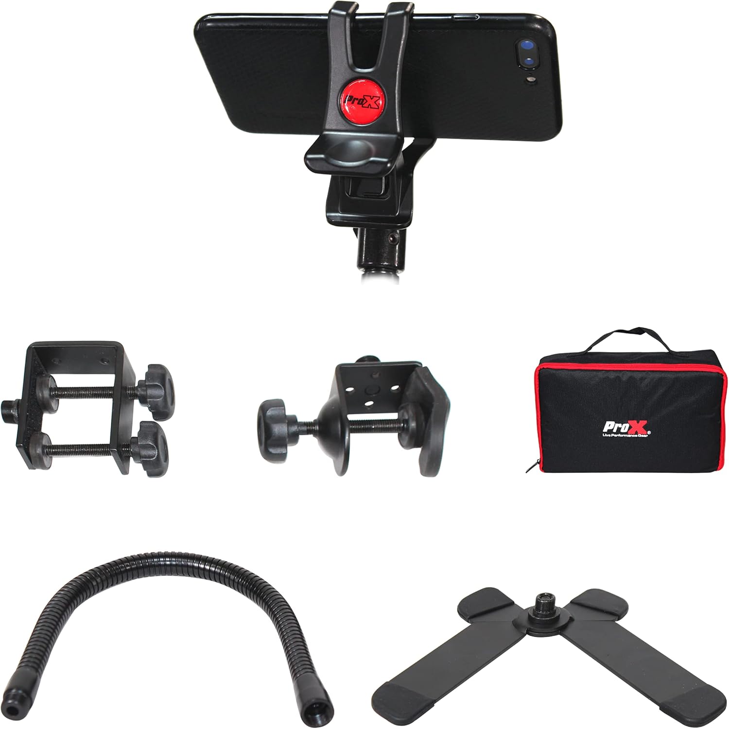 Amazon.com: Prox Mobi Buddy Hands Free Mobile Device Clip Kit DJ ...