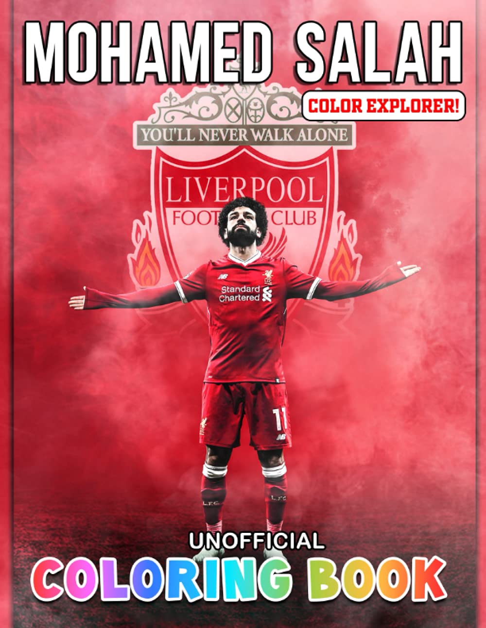 Buy Color Explorer! - Mohamed Salah Coloring Book: One of The Best ...