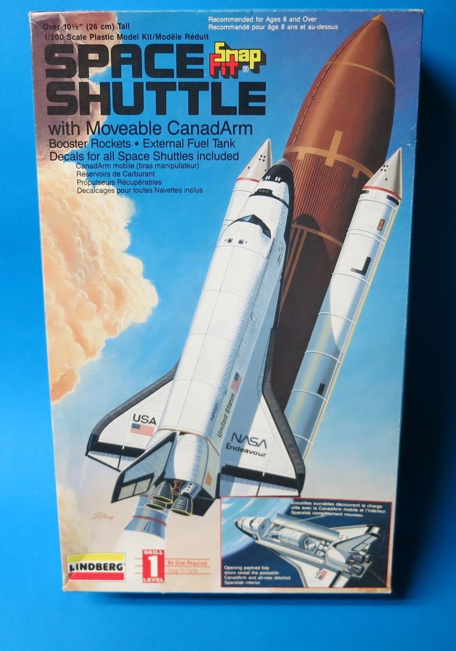 Snap Fit: Space Shuttle with Moveable CanadArm : Amazon.ca: Toys & Games