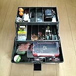 Amazon.co.jp: ベストコ ツールボックス 仕切式 ガレージ DIY アウトドア 工具箱 パーツ カーキ MA-4028 Boite : DIY・工具・ガーデン