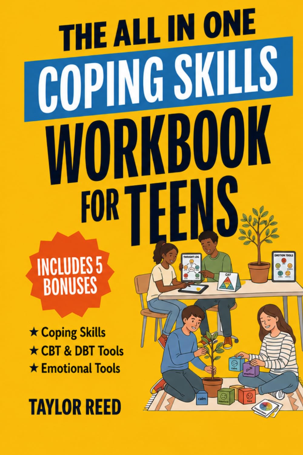 Amazon.com: The All-In-One Coping Skills Workbook for Teens: Practical ...