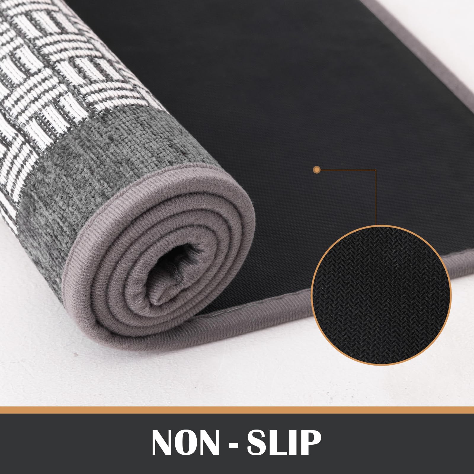 Carvapet Kitchen Rugs and Kitchen Mats â€” Non-Slip,Absorbent Runner ...