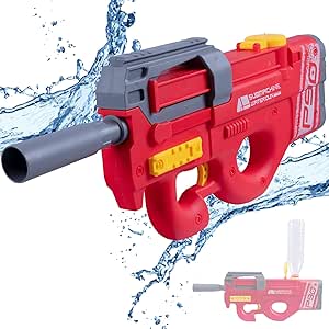 Amazon.com: FESVASDEE Electric Water Gun for Adults & Kids Water ...