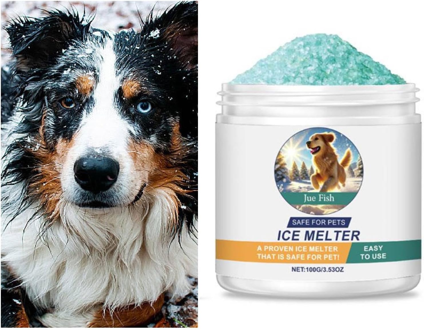 Amazon.com: Pet Safe Salt Ice Melt for Concrete, Pet Friendly Quickly ...