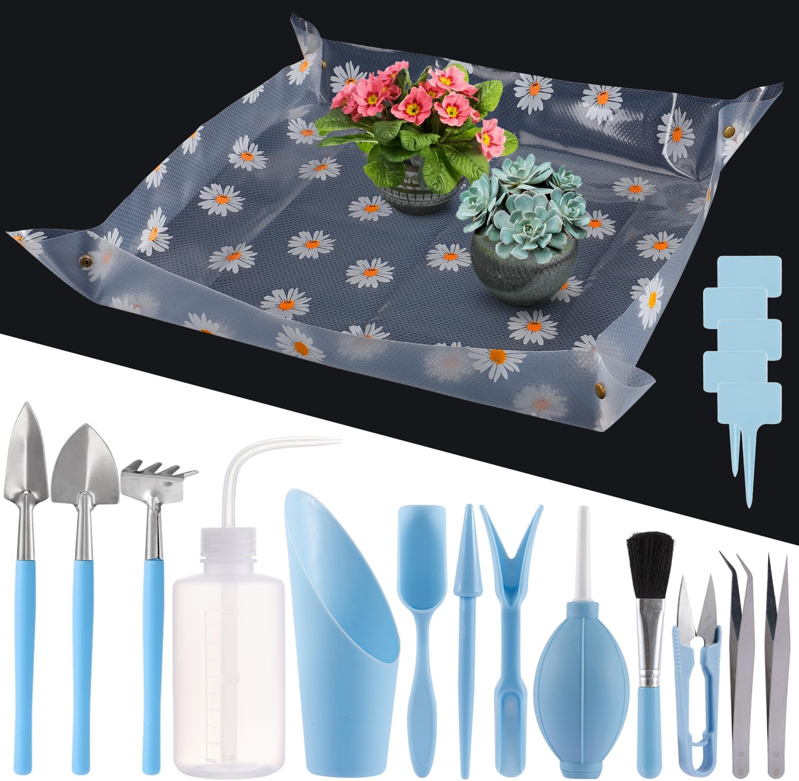 Amazon.com : Pack of 19 Succulent Tool Set - 27.5" Indoor Plant ...