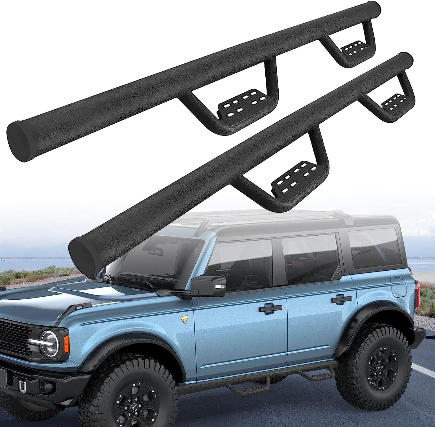 Amazon.com: SMANOW Running Boards Step Bars Compatible with 2021-2024 ...
