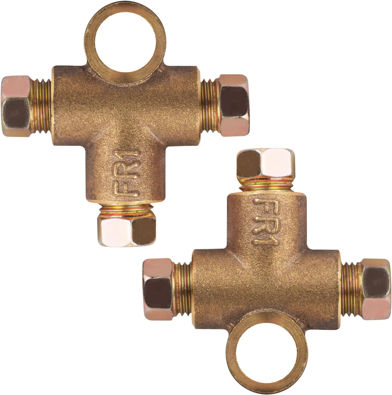 Amazon.com: The Stop Shop Brake Line Coupler and Tee Block Kit for 3/16 ...