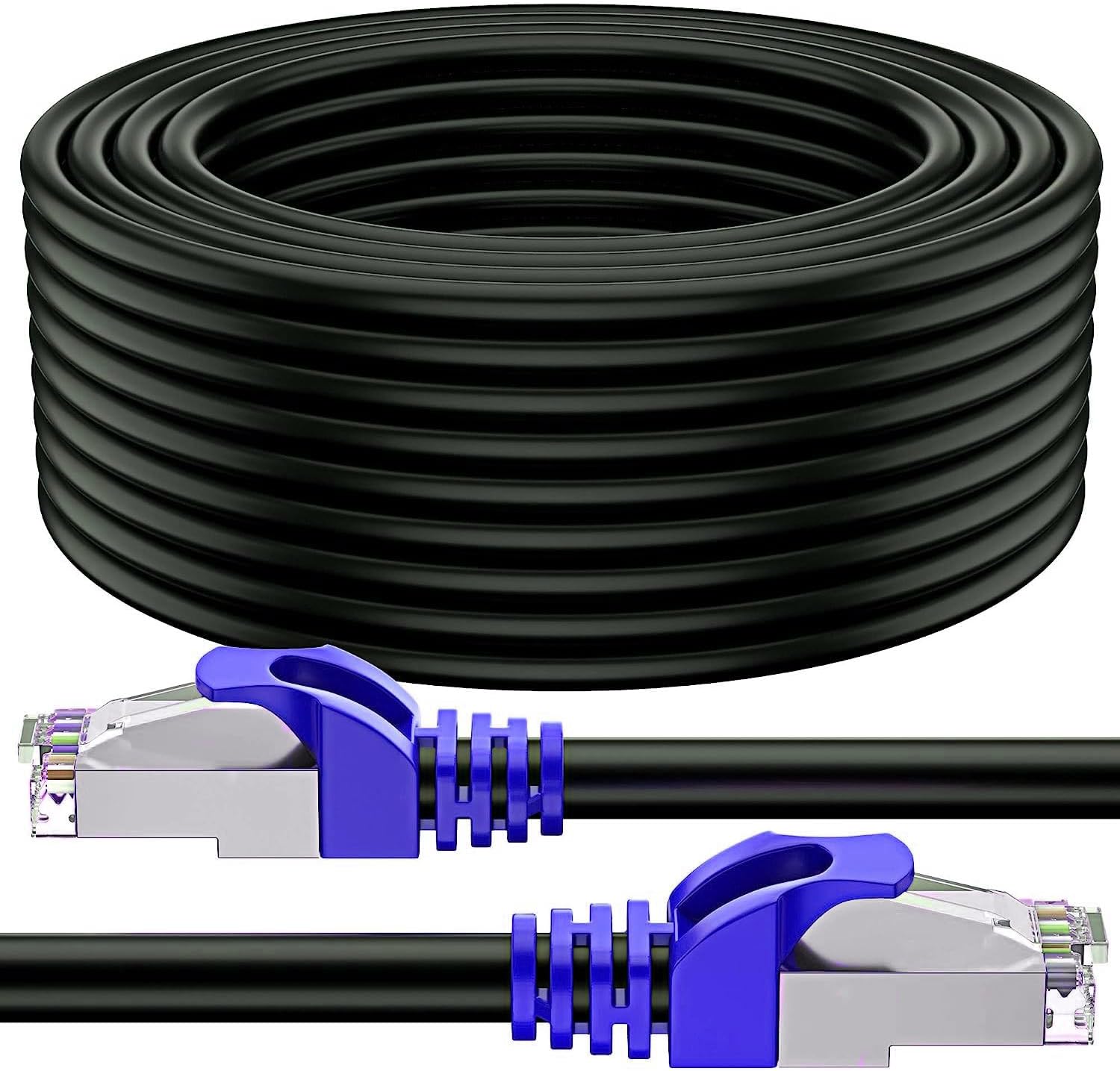 100 Meter Outdoor Ethernet Cable,High Speed Cat6 LAN Cable,Network ...