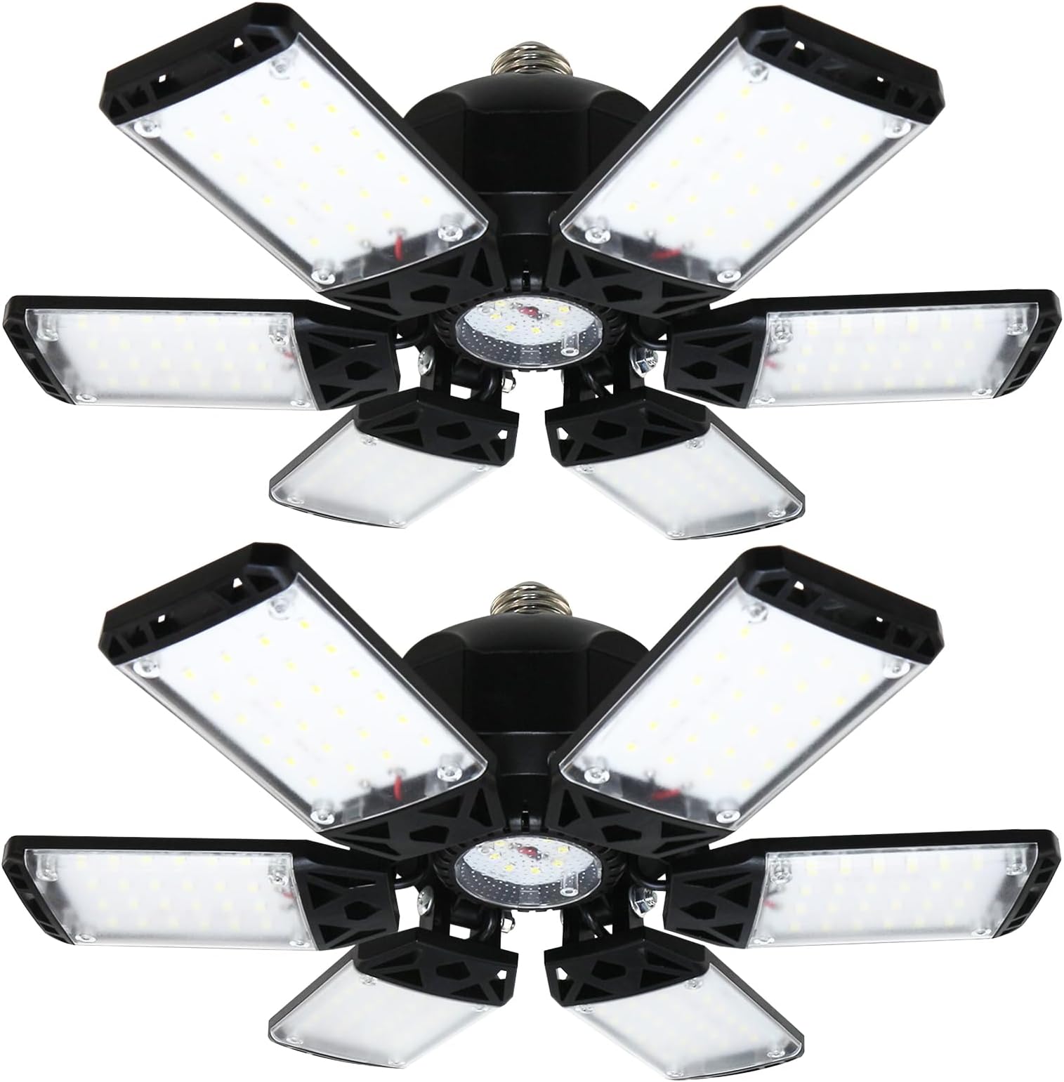 Aoretic LED Garage Lights Bulb 4 Pack -80W, 8000LM 6500K Led Shop Light ...