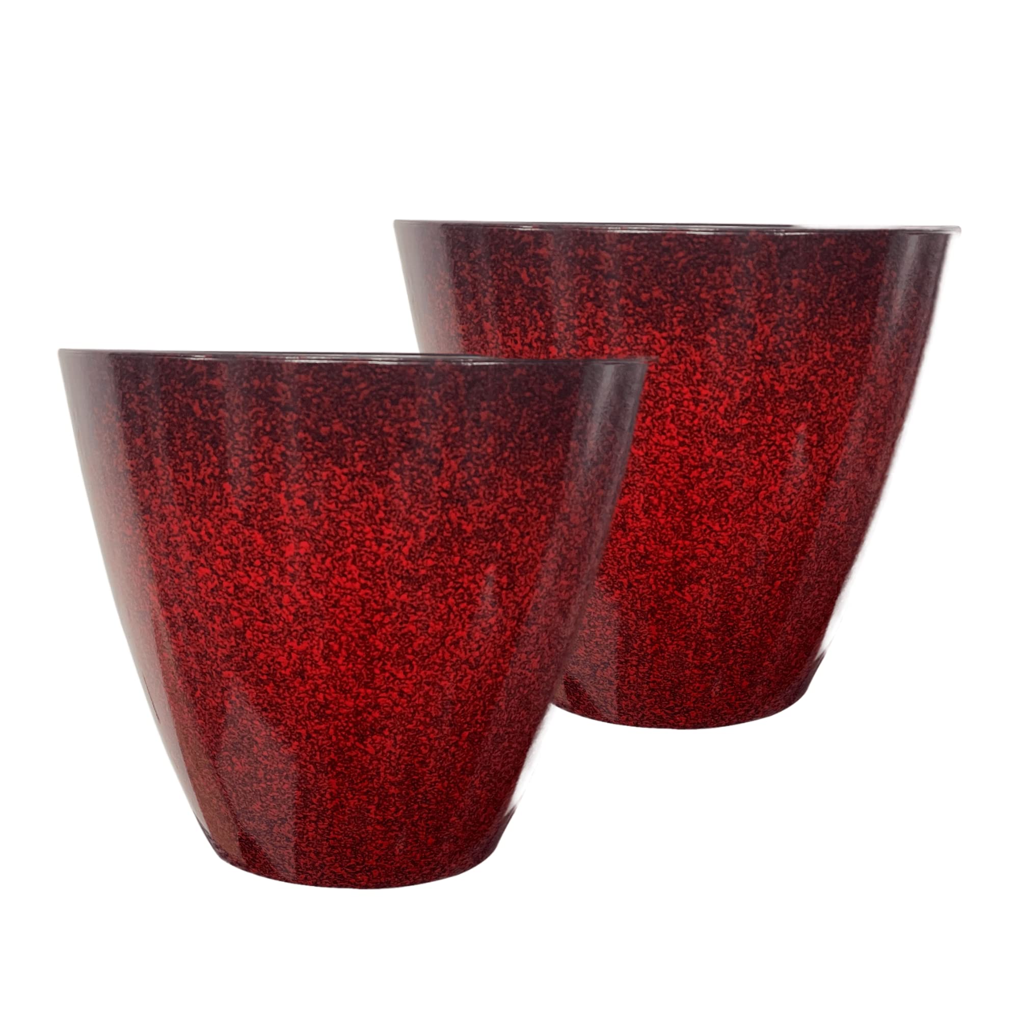 SG Traders Plastic Plant Pots Flower Pot with Drainage Holes, Garden ...