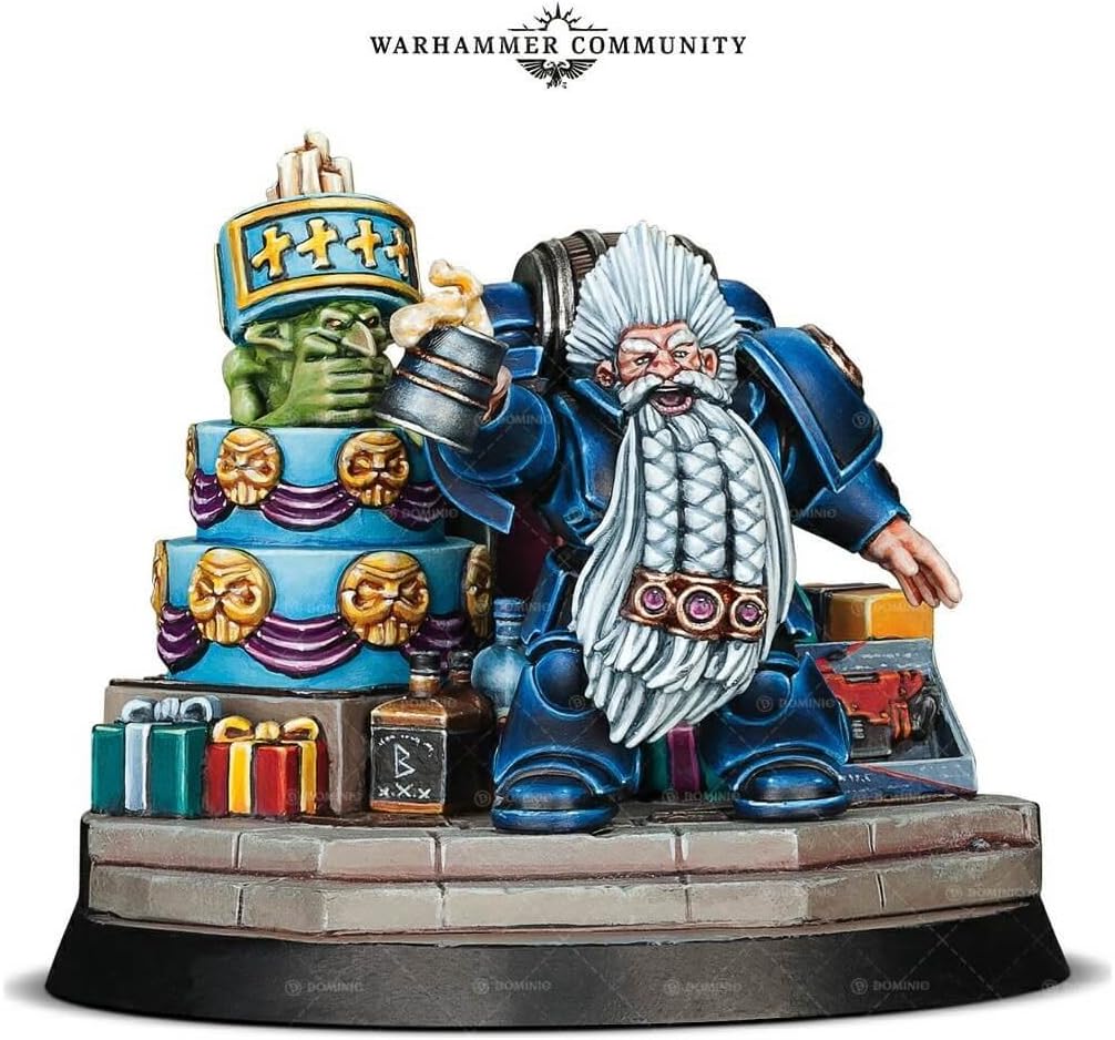 Games Workshop Dwarf Grombrindal 40 Years of White Dwarf Limited Ed ...