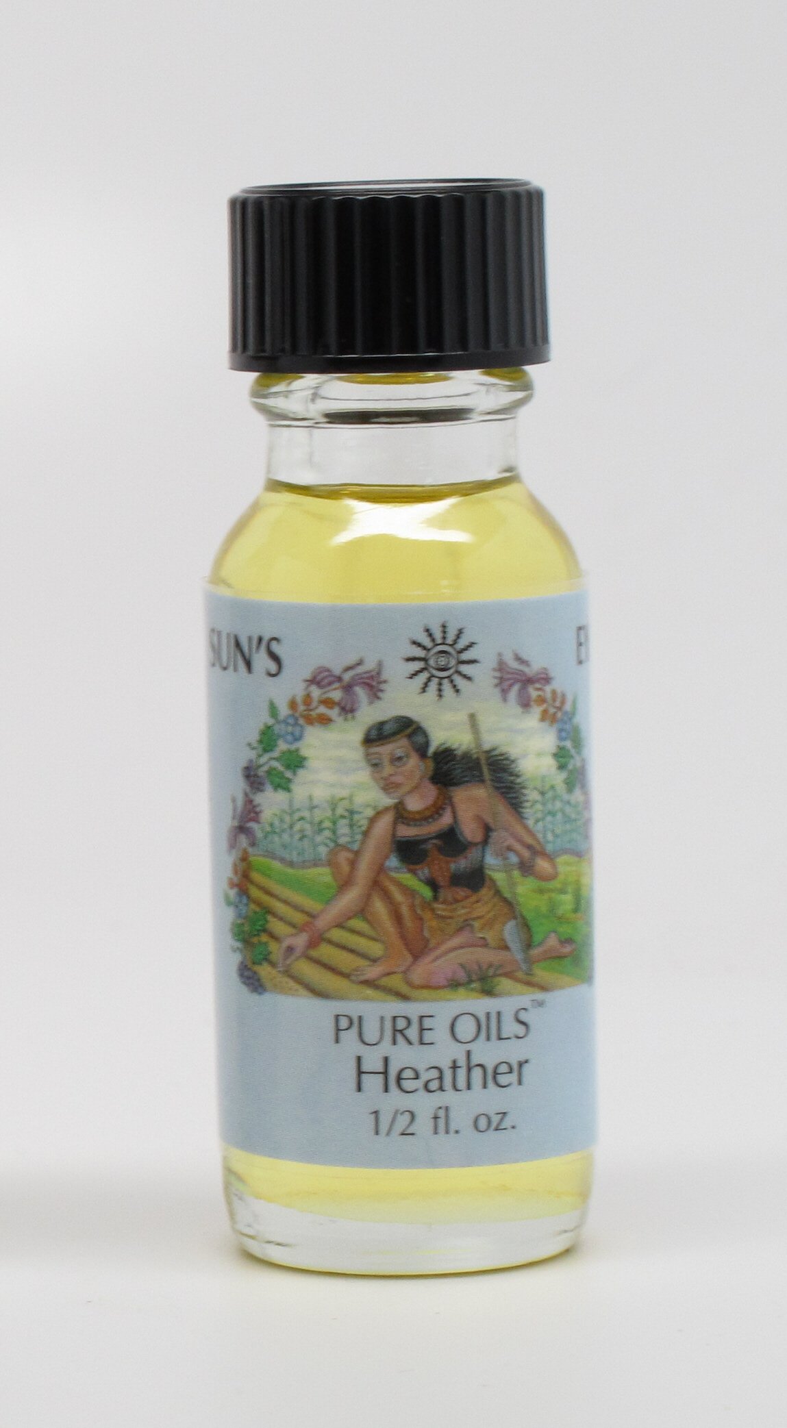 Amazon.com: Heather - Sun's Eye Pure Oils - 1/2 Ounce Bottle : Health ...