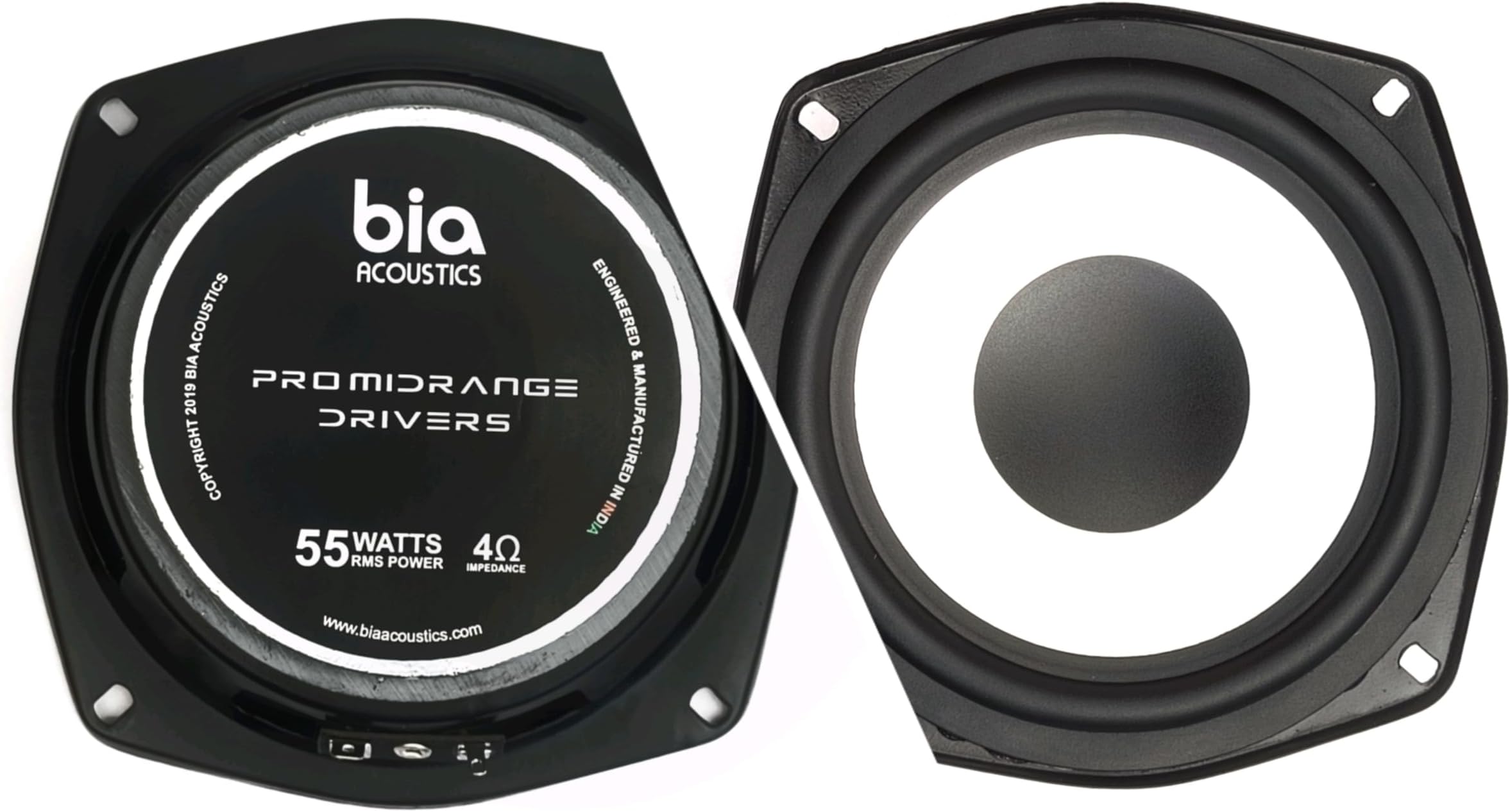 BIA ; ACOUSTICS 5.25 Inch Midrange Woofer for Bookshelf & Tower ...